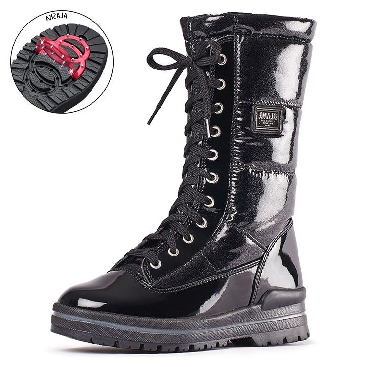 Olang - GLAMOUR ICE- Noir – Rieker Montréal
